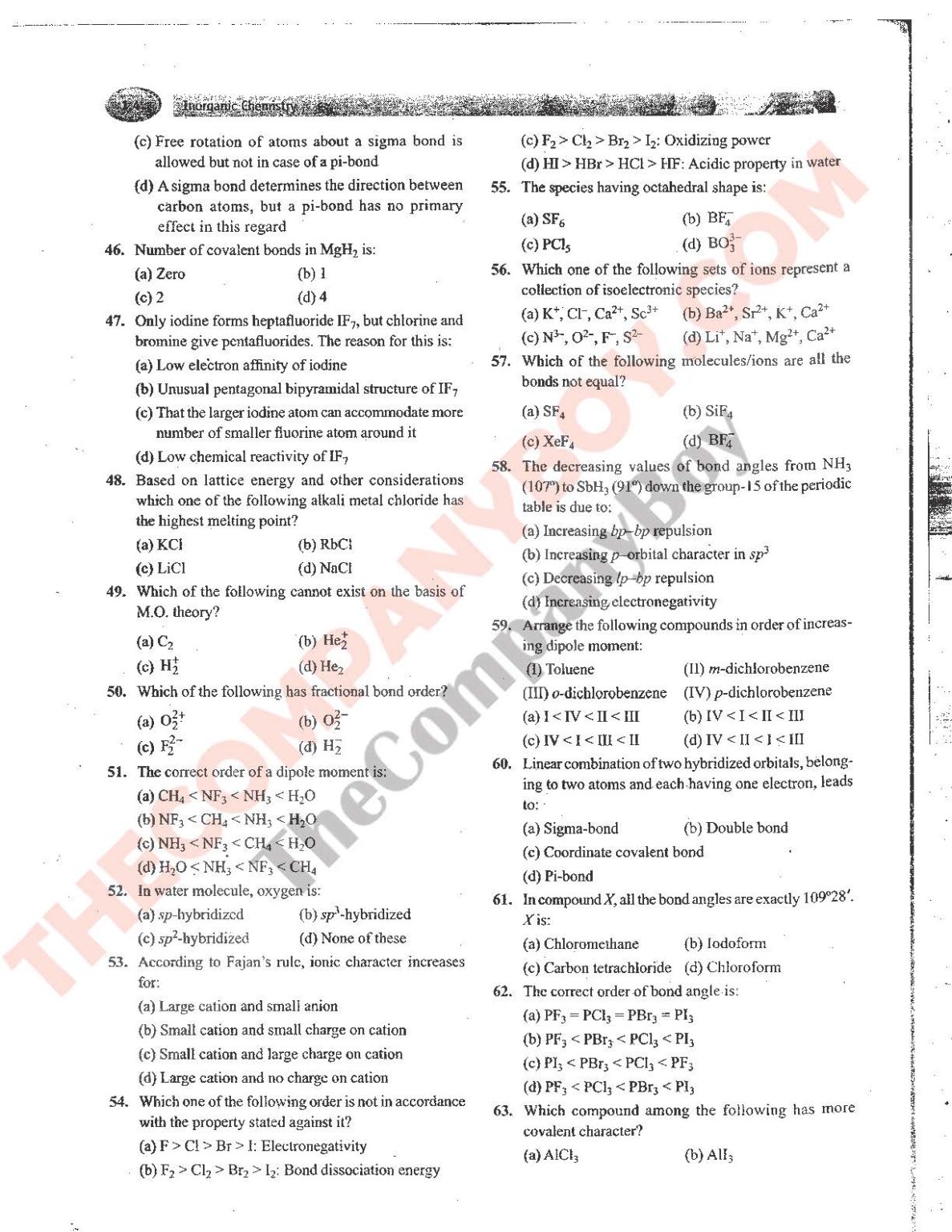 Cengage Chemistry All Book PDF For Class 11 and 12 and IIT JEE and NEET ...