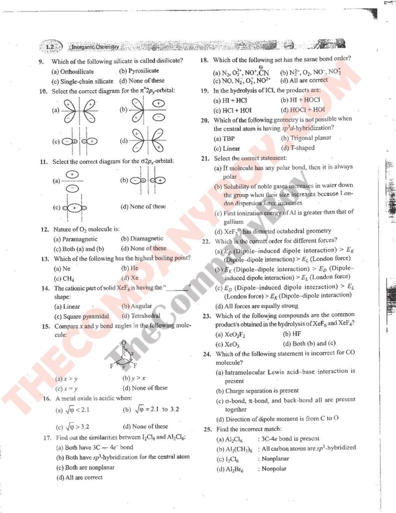 Cengage Chemistry All Book PDF For Class 11 and 12 and IIT JEE and NEET ...