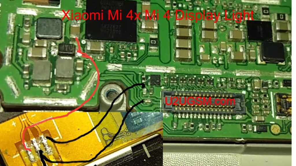 Xiaomi Mi 4x Mi 4 Cell Phone Screen Repair Light Problem Solution ...