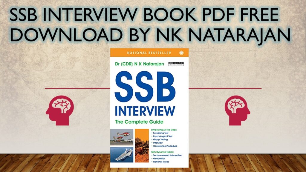 SSB Interview Book PDF Free Download by NK Natarajan - Library