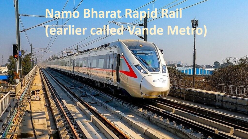 Namo Bharat is India's Regional Rapid Transit System (RRTS) train ...